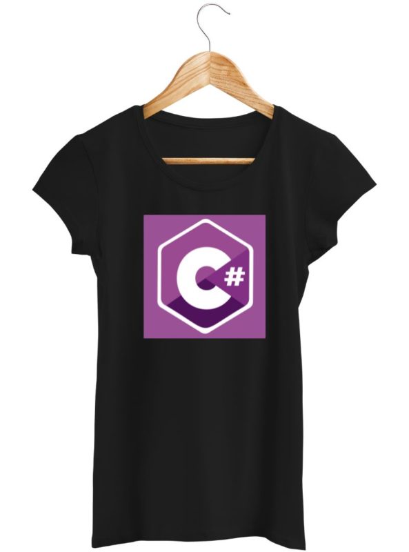 Camiseta C# Feminina – Loja MKCode