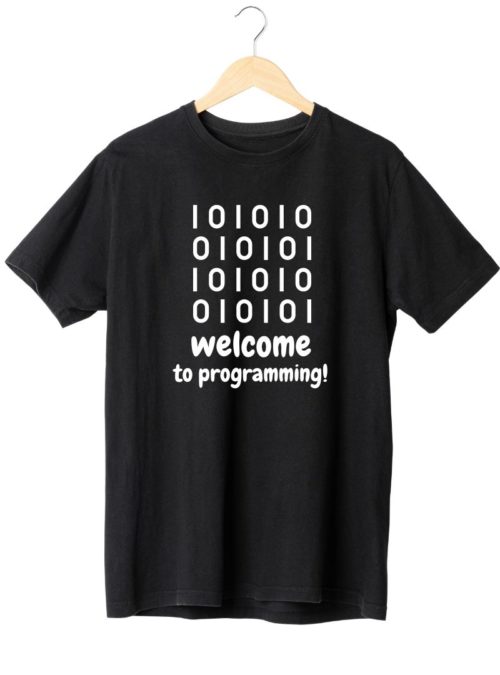 Camiseta Welcome to programming – Loja MKCode